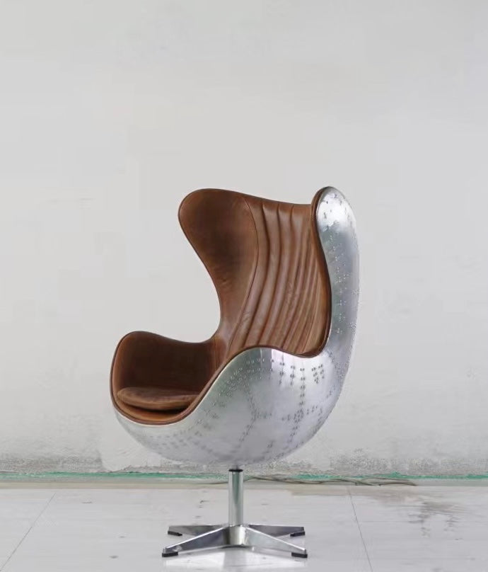 Spitfire Aviation Chair Replica | Genuine Leather | Vintage Furniture ...